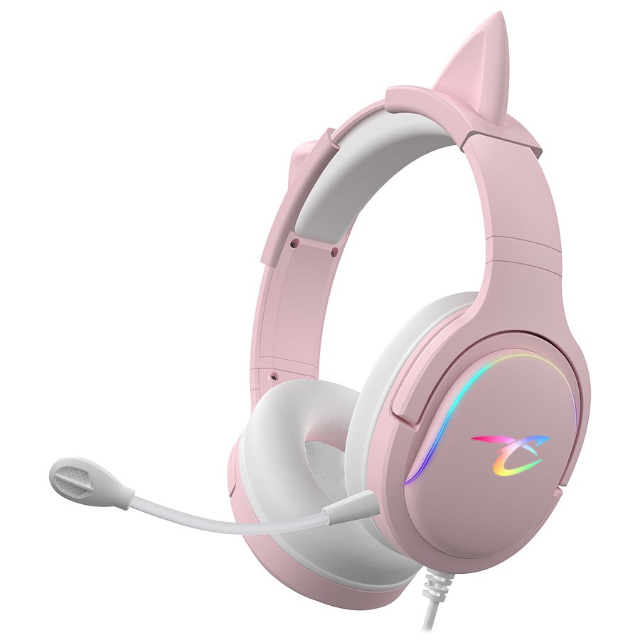 Casque audio gaming LED Spectra Rose | Subsonic