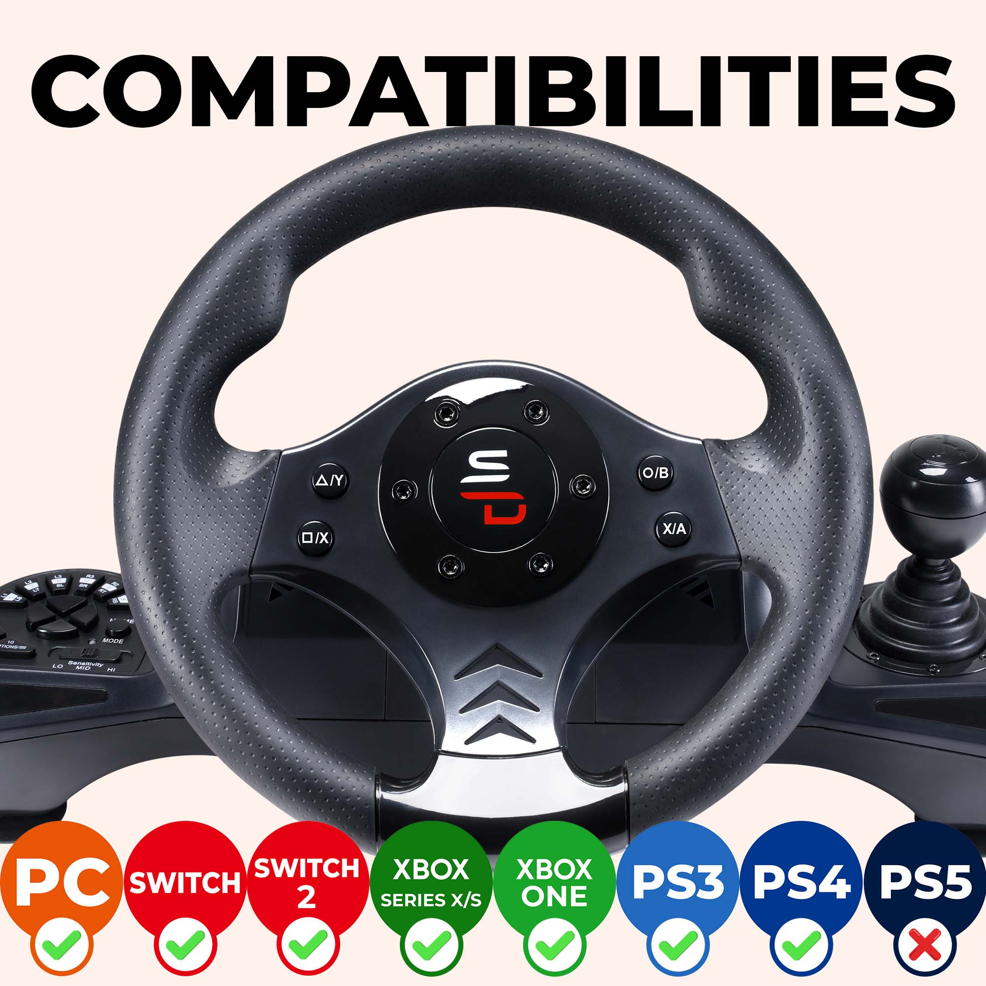 superdrive steering wheel